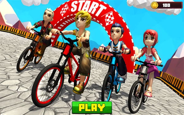 Bicycle Stunts 3D Game - Play Online at RoundGames