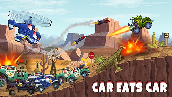 Car Eats Car Evil Cars Game 🕹️ Play Online Now