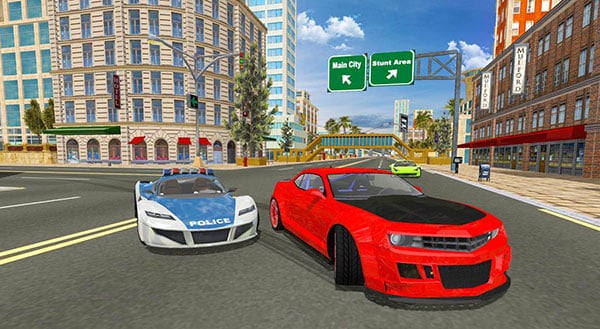 Real Challenge Car Stunt Game - Play Online at RoundGames