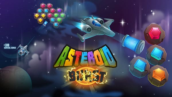Asteroid Burst Game 🕹️ Play Online Now at RoundGames