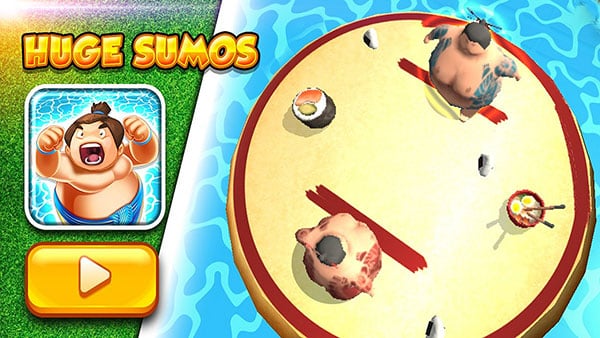 Huge Sumos Game 🕹️ Play Online Now at RoundGames