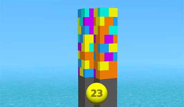 Tower Crash 3D Game - Play Online at RoundGames