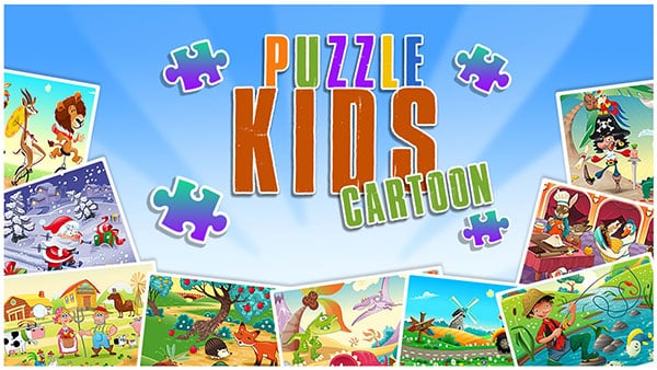 Kids Cartoon Puzzle Game - Play Online at RoundGames
