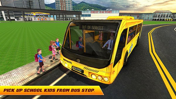 School Bus Driving Simulator Game - Play at RoundGames