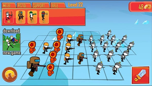 Stickman Gun: Battle Simulator Game - Play at RoundGames