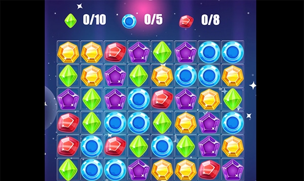 Space Adventure Match 3 Game - Play at RoundGames