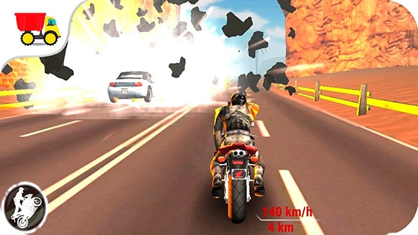 Highway Rider: Motorcycle Racing Game at RoundGames