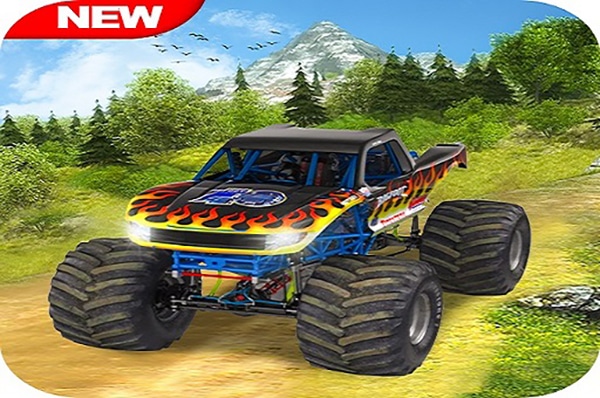 Xtreme Monster Truck Offroad Racing Game at RoundGames