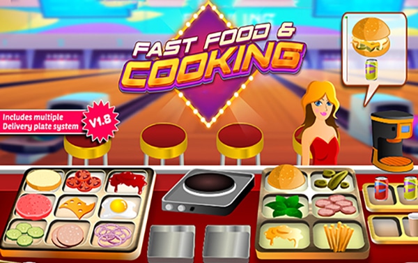 Fast Food Restaurant Game - Play Online at RoundGames