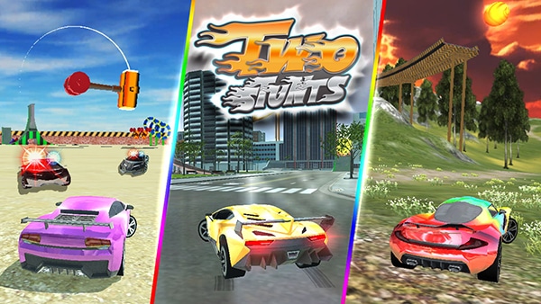 Two Stunts Game - Play Two Stunts Game on RoundGames