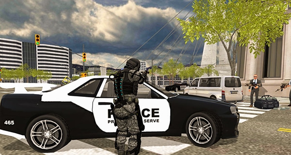 Police Cop Driver Simulator Game - Play at RoundGames