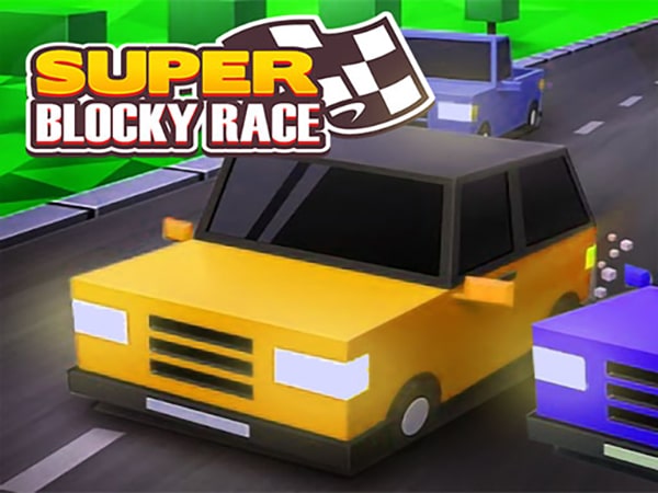 Super Blocky Race Game - Play Online at RoundGames