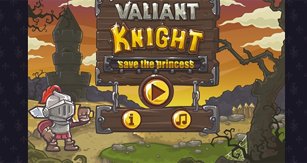 Valiant Knight: Save the Princess Game at RoundGames