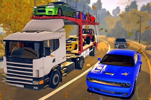 Car Transporter Truck Simulator Game - Play at RoundGames