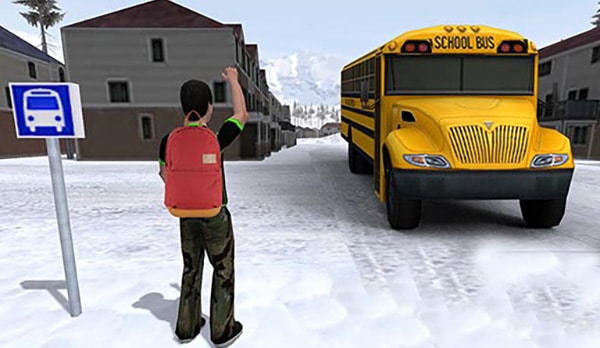 City School Bus Driving Game - Play Online at RoundGames