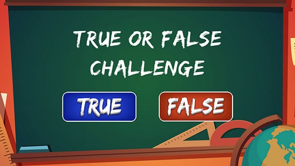 True or False Challenge Game - Play Online at RoundGames