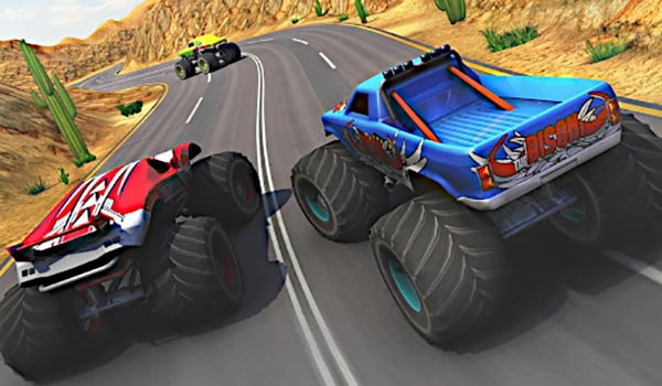 Monster Truck Extreme Racing Game - Play at Round Games