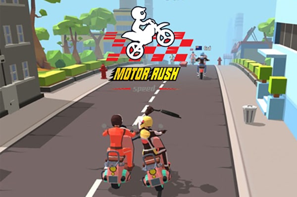 Motor Rush Game 🕹️ Play Online Now at RoundGames
