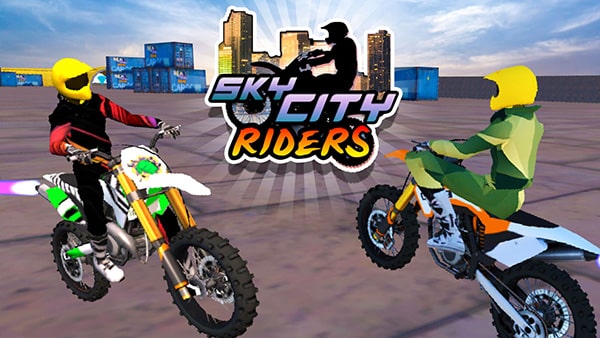 Sky City Riders Game 🕹️ Play Online Now at RoundGames