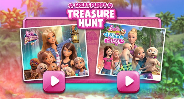 Great Puppy Treasure Hunt Game - Play at RoundGames