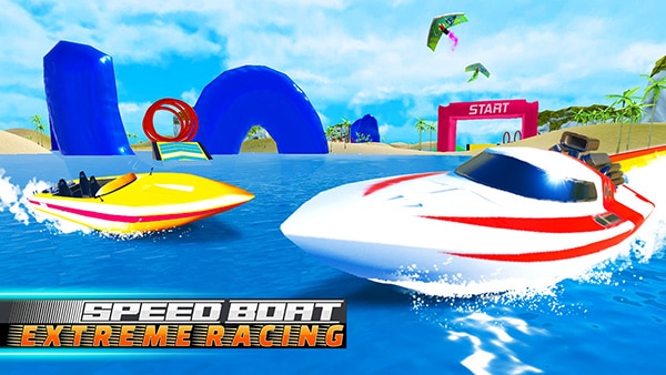 Speed Boat Extreme Racing Game - Play at RoundGames