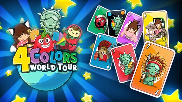 UNO Four Colors: World Tour Game - Play at RoundGames