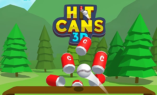 Hit Cans 3D Game 🕹️ Play Online Now at RoundGames