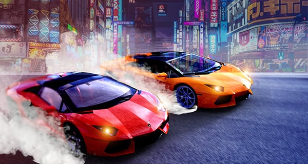 Two Lambo Rivals: Drift Game - Play Online at RoundGames