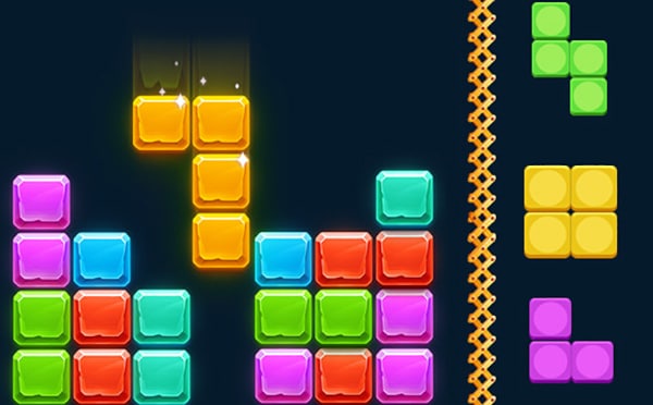 Block Puzzle Match Game - Play Online at RoundGames