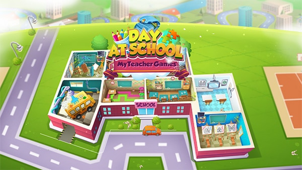 Day at School Game 🕹️ Play Online Now at RoundGames