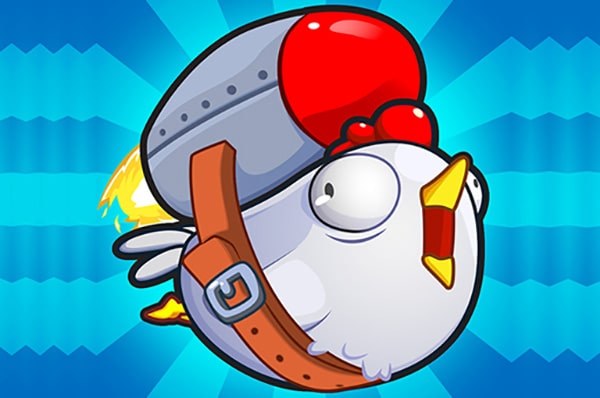 Super Chicken Fly Game - Play Online at RoundGames