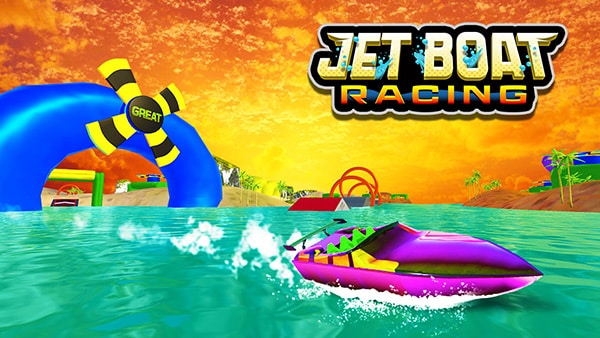 Jet Boat Racing Game 🕹️ Play Online Now