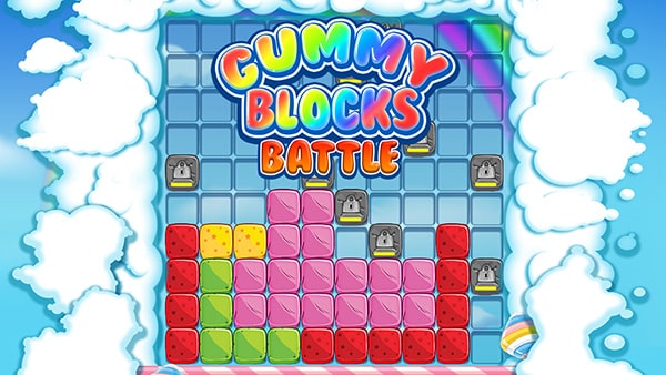 Gummy Blocks Battle Game - Play Now at RoundGames
