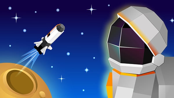 Moon Mission Game - Play Online at RoundGames