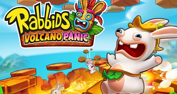 Rabbids Volcano Panic Game - Play at RoundGames