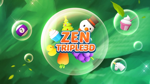 Zen Triple 3D Game 🕹️ Play Online Now at RoundGames