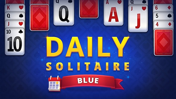 Daily Solitaire Blue Game - Play Online at RoundGames