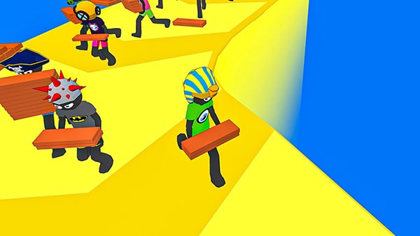 Stickman Planks Fall Game - Play Online at RoundGames