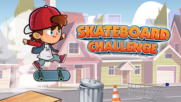 Skateboard Challenge Game - Play Online at RoundGames