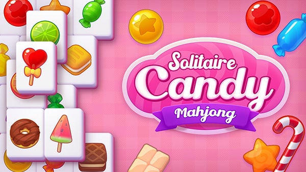 Solitaire Mahjong Candy Game - Play at RoundGames