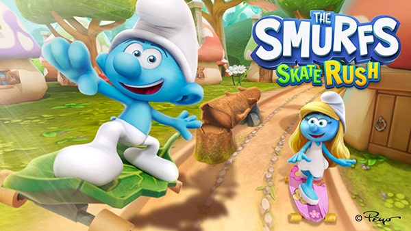 The Smurfs: Skate Rush Game - Play Online at RoundGames