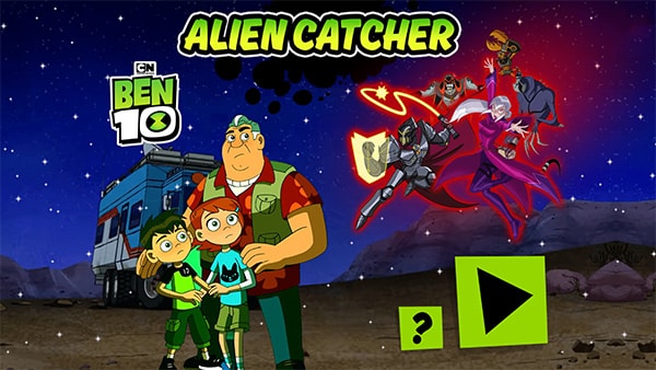 Ben 10: Alien Catcher Game - Play at RoundGames