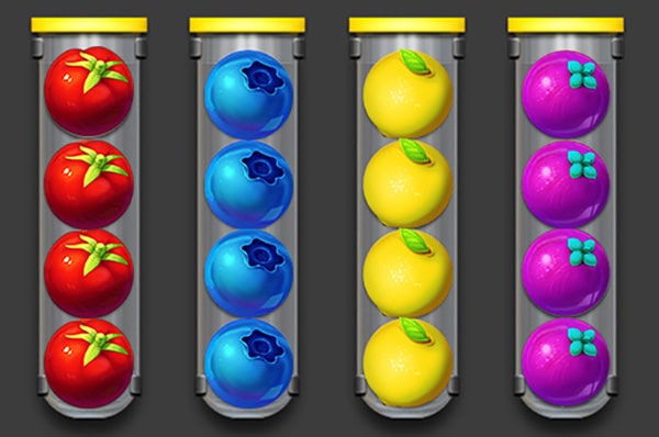 Sort Fruits Game - Play Online at RoundGames
