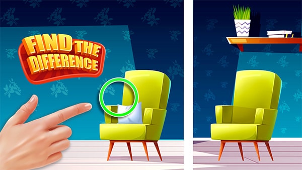 Find the Difference Game - Play Online at RoundGames