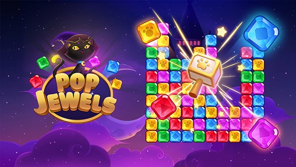 Pop Jewels Game - Play Online at RoundGames