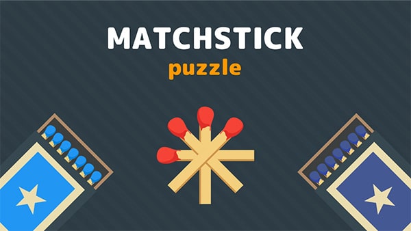 Matchstick Puzzles Game - Play Online at RoundGames