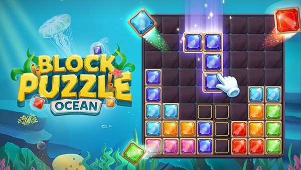 Block Puzzle Ocean Game - Play Online at RoundGames
