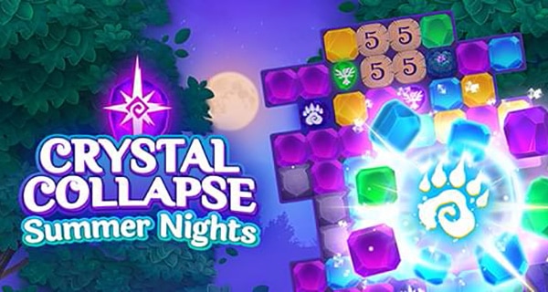 Crystal Collapse: Summer Nights Game - Play Online Now