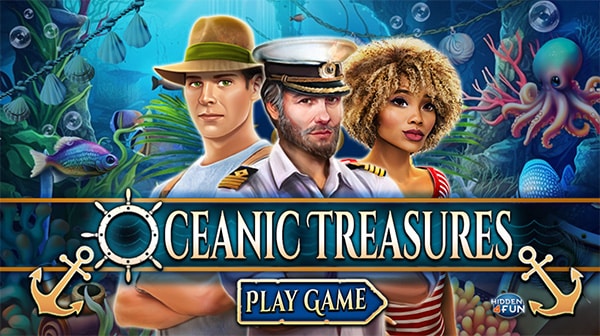 Oceanic Treasures Game - Play Online at RoundGames