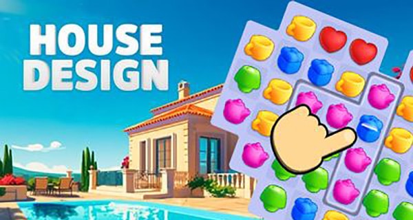 House Design Online: Match 3 Game - Play at RoundGames